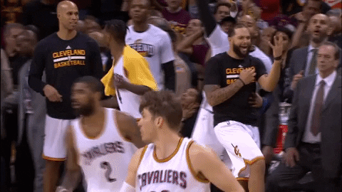 Cleveland Cavaliers Fun GIF by NBA - Find & Share on GIPHY