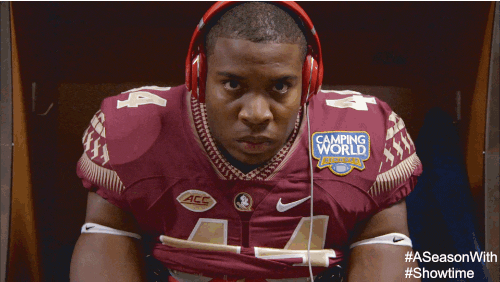 Florida State Football GIF by SHOWTIME Sports - Find & Share on GIPHY