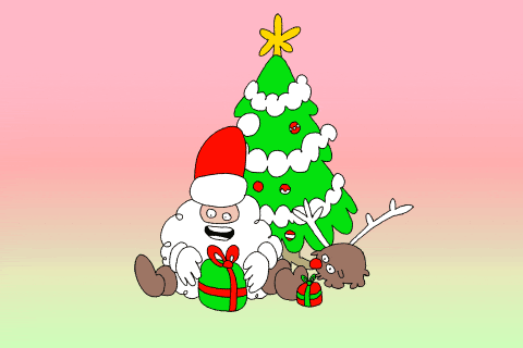 Santa Claus Christmas GIF by Studios 2016 - Find & Share on GIPHY