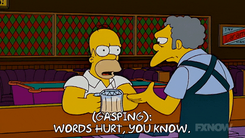 Words Hurt GIFs - Get the best GIF on GIPHY