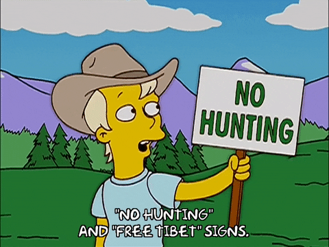 No Hunting GIFs - Get the best GIF on GIPHY