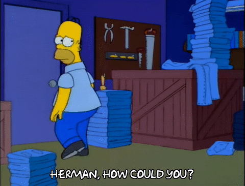 Homers Garage GIFs - Get the best GIF on GIPHY