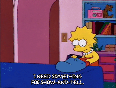 Show-and-tell GIFs - Get the best GIF on GIPHY