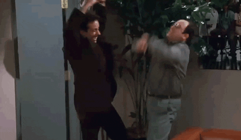 Happy Jason Alexander GIF by CraveTV - Find & Share on GIPHY