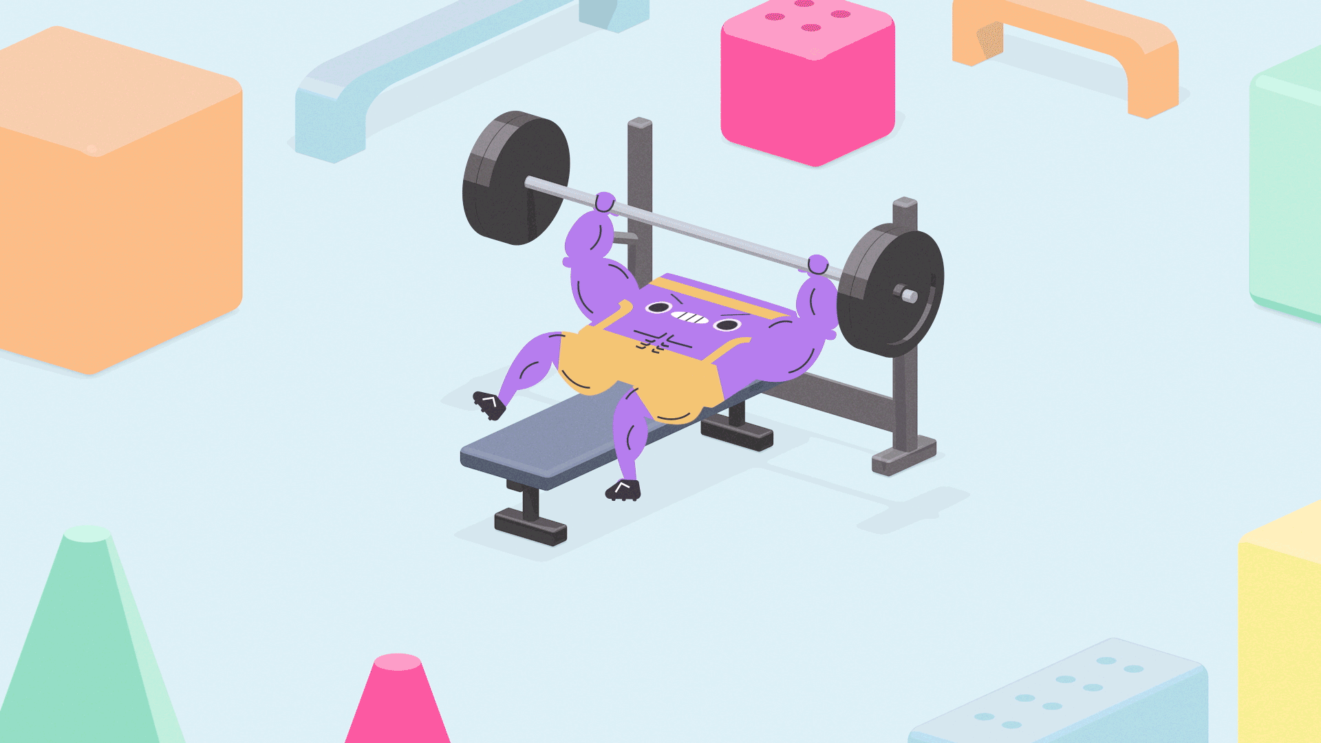 Work Out Animation GIF by Jake - Find & Share on GIPHY