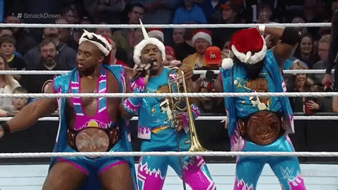 Wrestling Christmas Wwe GIF by WWE - Find & Share on GIPHY
