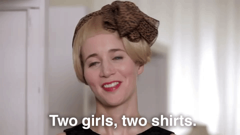 Two-girls-two-shirts GIFs - Get the best GIF on GIPHY