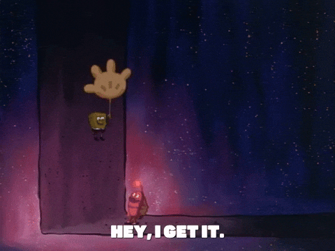 Rock Bottom SpongeBob Gif