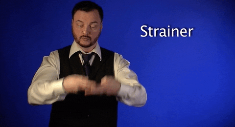 Strainers GIFs - Get the best GIF on GIPHY