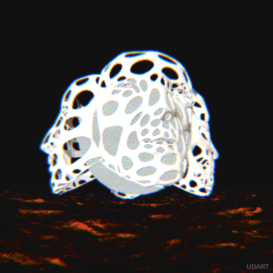Digital Art Masks GIF by Vibeke Bertelsen (Udart) - Find & Share on GIPHY