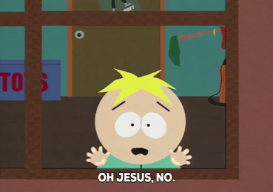 Scared Butters Stotch GIF by South Park - Find & Share on GIPHY