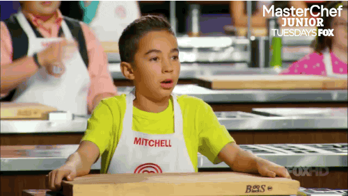 Masterchef Junior GIF by Fox TV - Find & Share on GIPHY