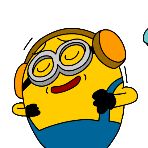 Happy Dance Sticker by Minions for iOS & Android | GIPHY