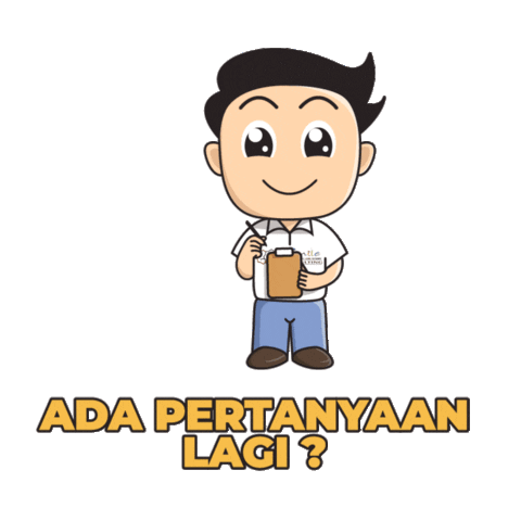 Ada Pertanyaan Lagi Sticker by smileconsulting_Id for iOS & Android | GIPHY