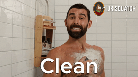 Get Clean GIF by DrSquatchSoapCo - Find & Share on GIPHY