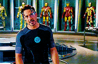 Iron Man Walking Away From Explosion Gif
