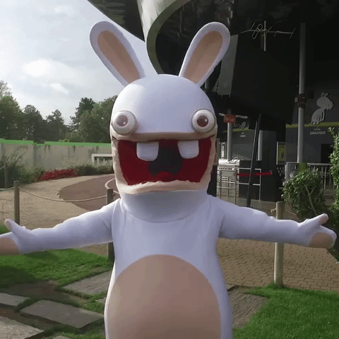 Rabbids GIF by Futuroscope - Find & Share on GIPHY