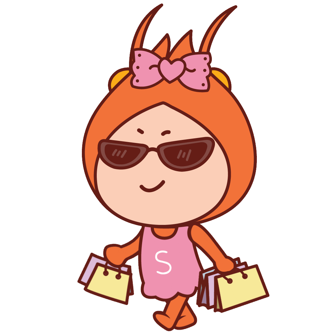 Girl Sale Sticker by Shopee Indonesia for iOS & Android | GIPHY