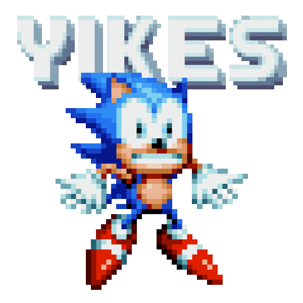 Scared Uh Oh Sticker by Sonic the Hedgehog for iOS & Android | GIPHY