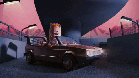 Food Driving GIF by FUNTASY - Find & Share on GIPHY