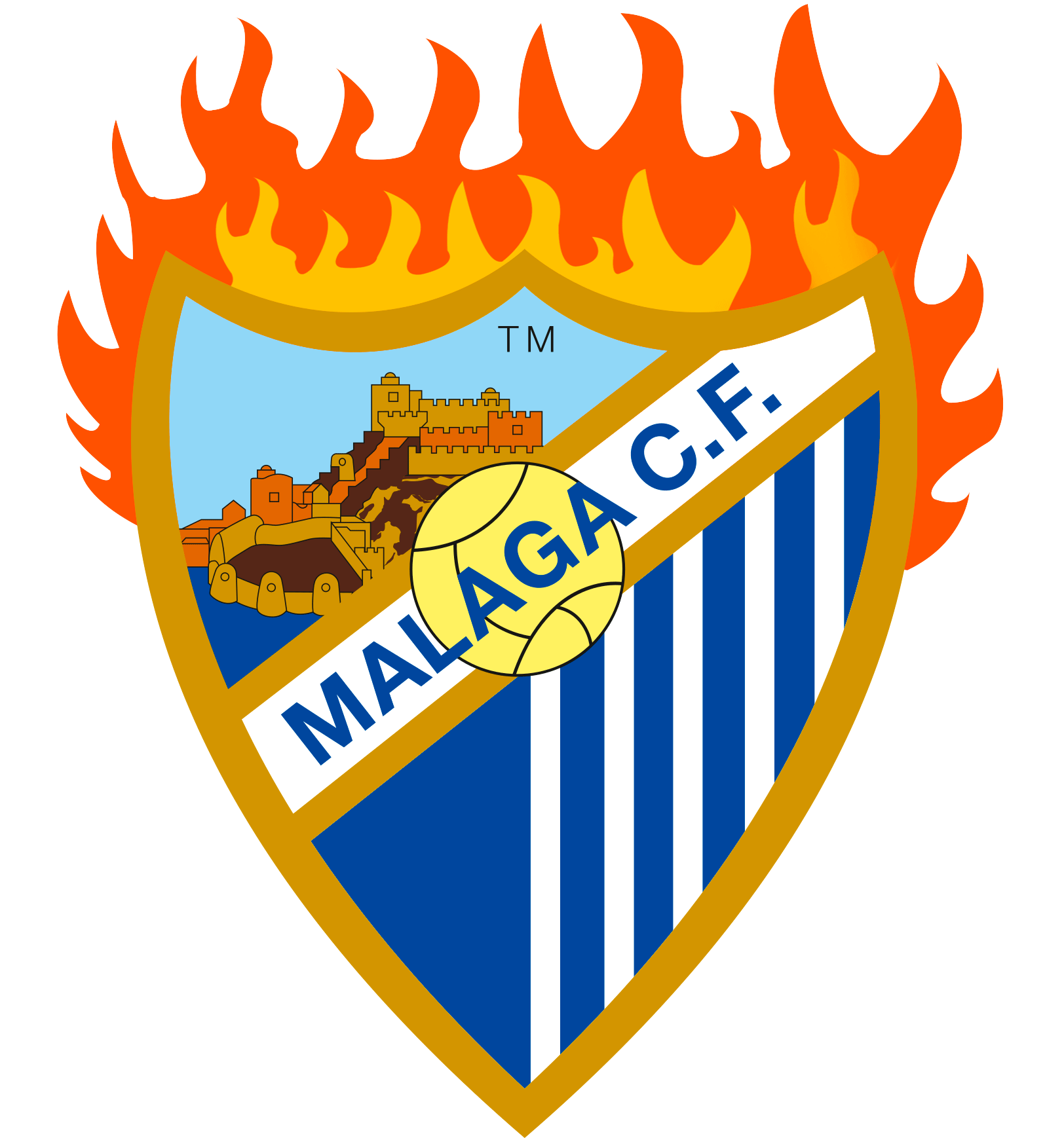 Ganar Malaga Club De Futbol Sticker for iOS & Android | GIPHY