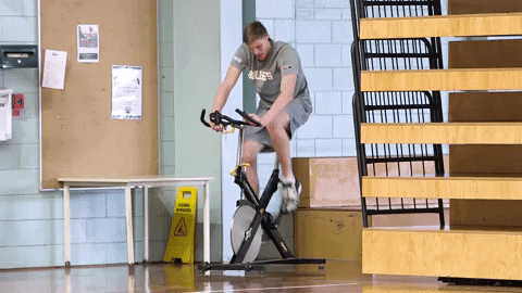 Bike Training GIF by Brisbane Bullets - Find & Share on GIPHY