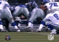 Tony Romo Interception Gif