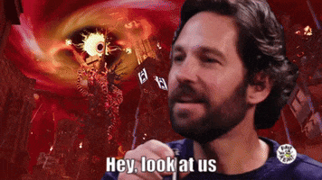 Paul Rudd Look At Us GIFs - Find & Share on GIPHY