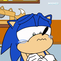 Sonic The Hedgehog Crying