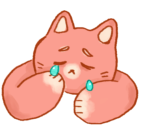 Sad Cat Sticker by pupper for iOS & Android | GIPHY