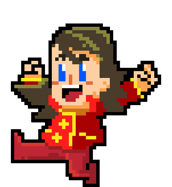 8Bit Jumping Sticker for iOS & Android | GIPHY