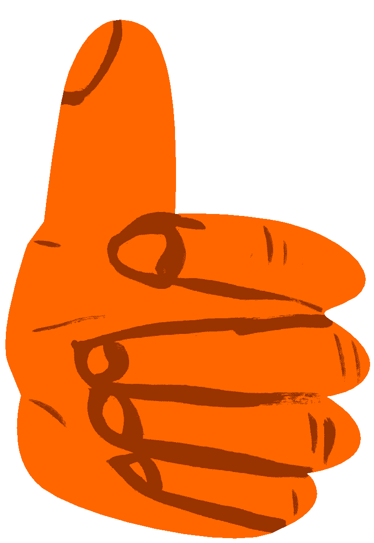 Orange Yes Sticker by lillen for iOS & Android | GIPHY