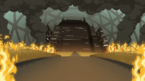 Animations Burn GIF by Cartoon Hangover - Find & Share on GIPHY
