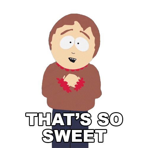 Thats So Sweet Sticker by South Park for iOS & Android | GIPHY