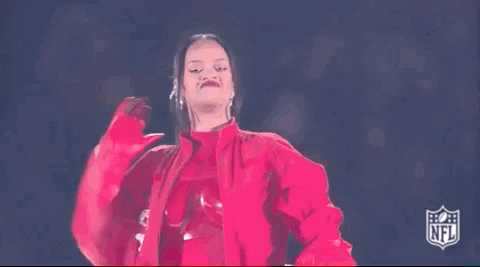Ri-Ri GIFs from the Apple Music Halftime Show! by Sports GIFs | GIPHY