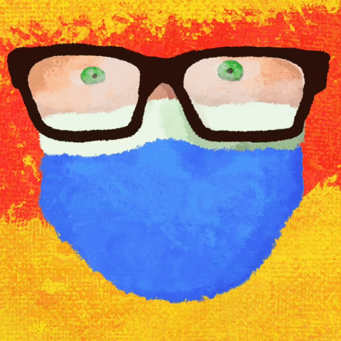 Mask See GIF by Kev Lavery - Find & Share on GIPHY