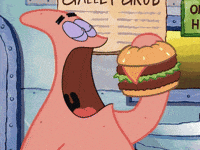 Patrick Eating Gif