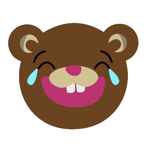 Happy Laugh Sticker by Veek for iOS & Android | GIPHY