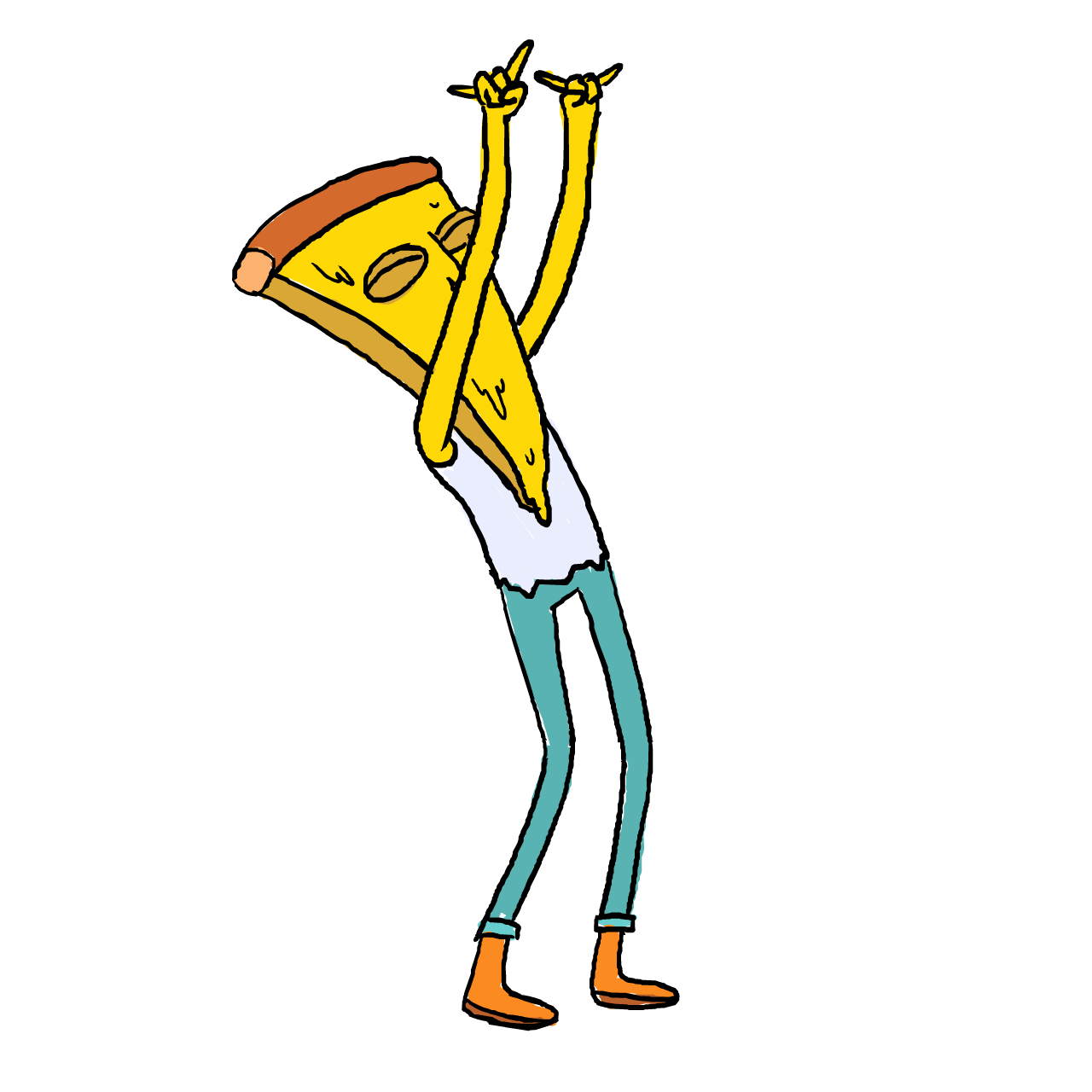 Jamming Rock On Sticker by rawrmos for iOS & Android | GIPHY