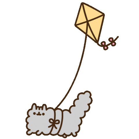 Kitty Flying Sticker by Pusheen for iOS & Android | GIPHY