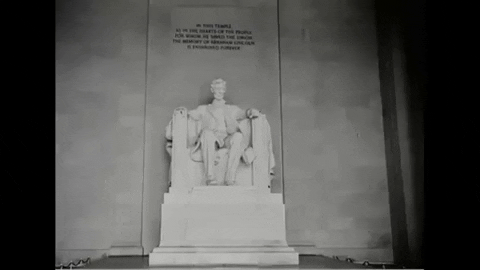 Lincoln Memorial GIFs - Get the best GIF on GIPHY