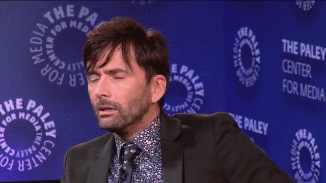 David Tennant Eye Roll GIF by The Paley Center for Media - Find & Share ...