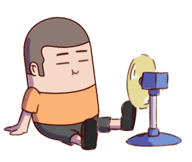 Summer Fan Sticker by Capsul Land for iOS & Android | GIPHY