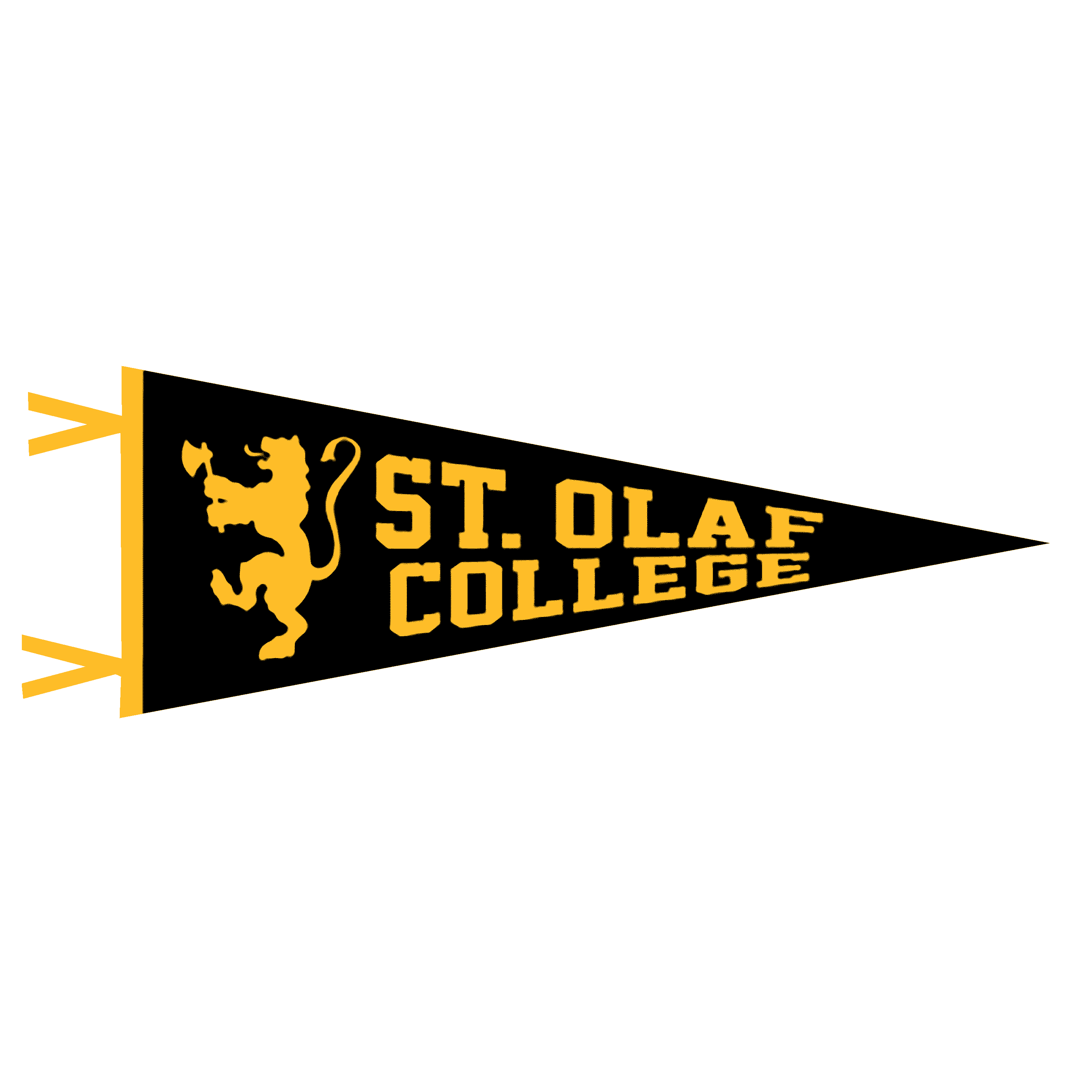 St Olaf Pennant Sticker by St. Olaf College for iOS & Android | GIPHY
