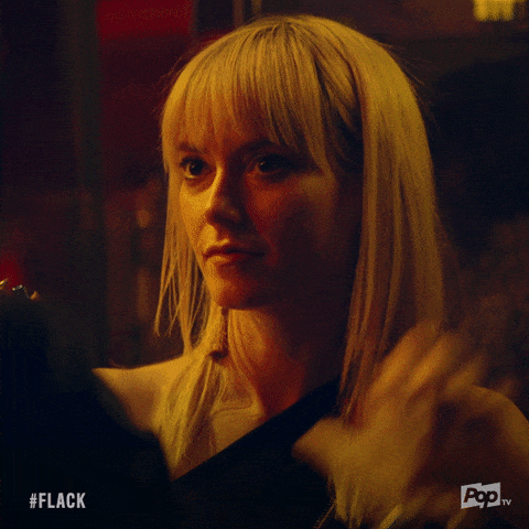 Happy Lydia Wilson GIF by Pop TV - Find & Share on GIPHY