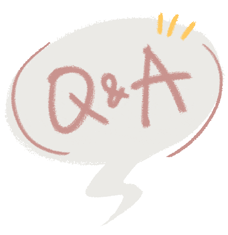 Q&A Blog Sticker by TMC Creative Agency for iOS & Android | GIPHY