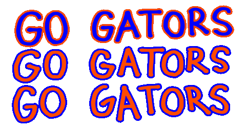 Uf Go Gators Sticker by University of Florida for iOS & Android | GIPHY