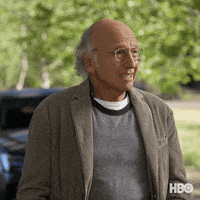 Pretty Good Larry David Gif