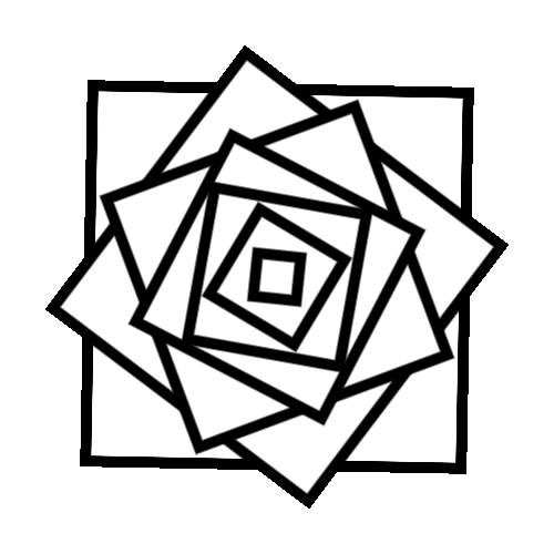 Black And White Spinning Sticker by partyonmarz for iOS & Android | GIPHY