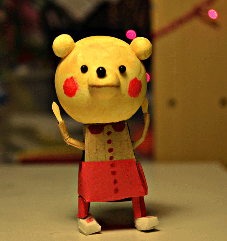 Stop-Motion Bear GIF by Philippa Rice - Find & Share on GIPHY